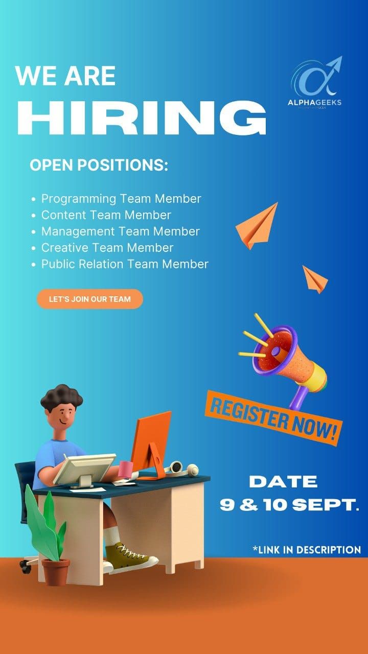 Alphageeks(GCEK Coding Club) on LinkedIn: #alphageeks #interview #coding Alphageeks(GCEK Coding Club) on LinkedIn: #alphageeks #interview #coding