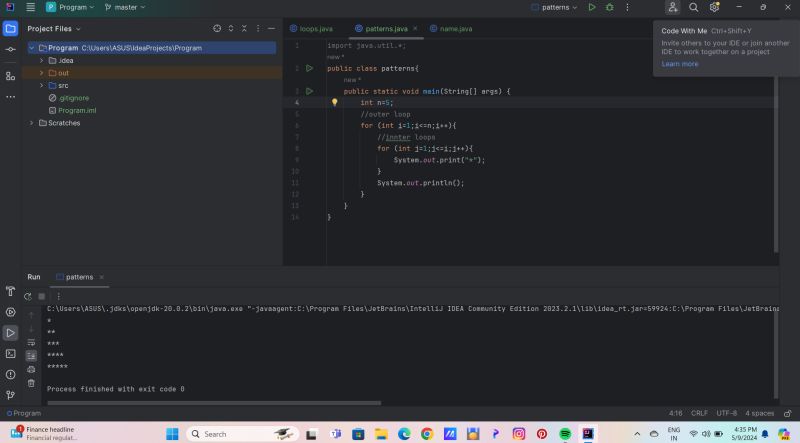 Ayodhya Gupta on LinkedIn: ️Java patterns programming for basic to most ... Ayodhya Gupta on LinkedIn: ️Java patterns programming for basic to most ...