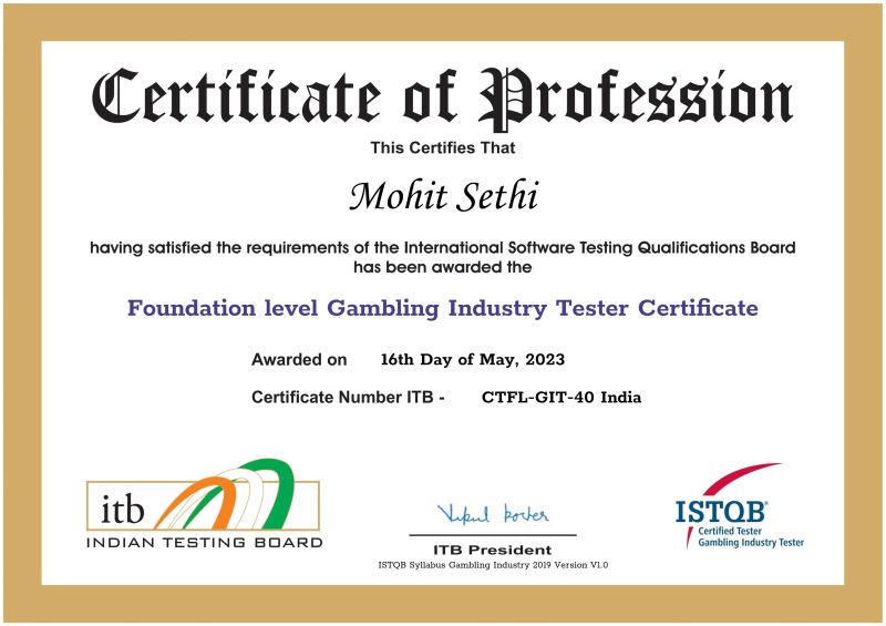 Mohit Sethi on LinkedIn: #istqb #softwaretesting #learning #share Mohit Sethi on LinkedIn: #istqb #softwaretesting #learning #share