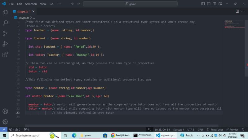 Learned about TypeScript and its usage | Amjad Afzal Ahmed posted on ... Learned about TypeScript and its usage | Amjad Afzal Ahmed posted on ...