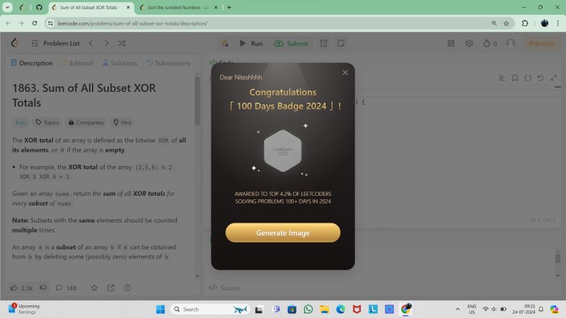 Nitesh Patidar on LinkedIn: #leetcode #codingjourney #problemsolving # ... Nitesh Patidar on LinkedIn: #leetcode #codingjourney #problemsolving # ...