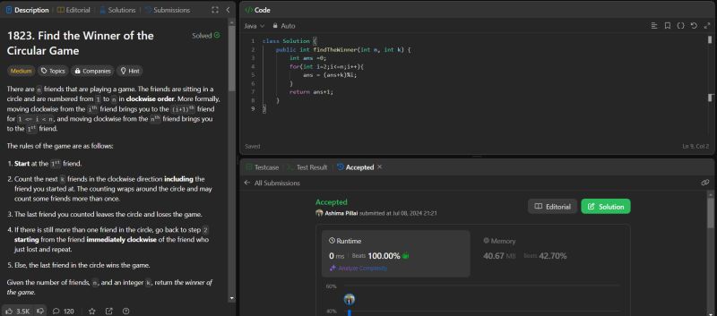 Ashima Pillai on LinkedIn: #day14 #leetcode #problemsolving #algorithm ... Ashima Pillai on LinkedIn: #day14 #leetcode #problemsolving #algorithm ...