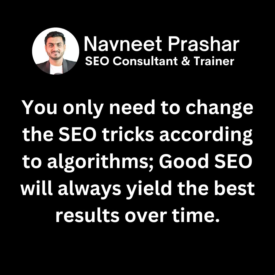 Manish Kumar Tiwari on LinkedIn: Yes! Consistent good SEO practice ... Manish Kumar Tiwari on LinkedIn: Yes! Consistent good SEO practice ...