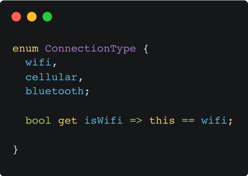Omar Khaled on LinkedIn: #programming #dart #enums #tipsandtricks Omar Khaled on LinkedIn: #programming #dart #enums #tipsandtricks