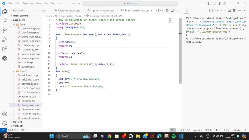 Siddhant Thakur on LinkedIn: #75daysofcode #dsa #alogorithm #coding ... Siddhant Thakur on LinkedIn: #75daysofcode #dsa #alogorithm #coding ...