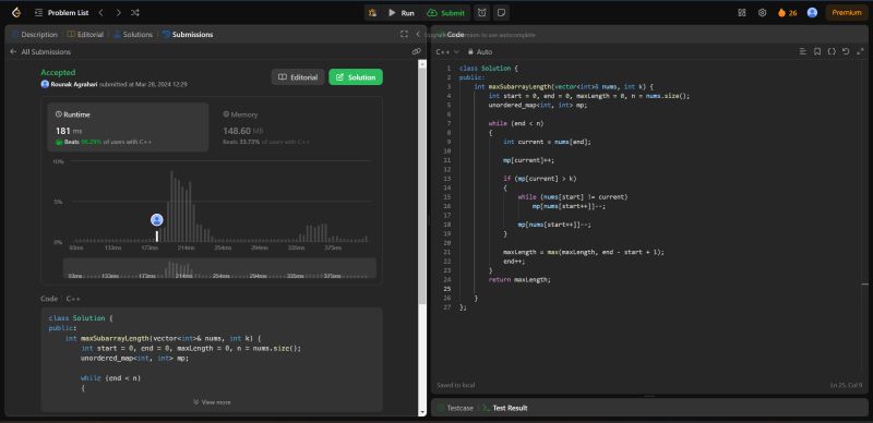 Rounak Agrahari on LinkedIn: #leetcode #100daysofcodingchallenge # ... Rounak Agrahari on LinkedIn: #leetcode #100daysofcodingchallenge # ...