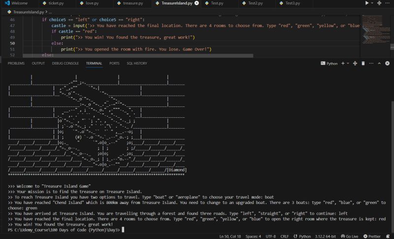 chingkheinganba Luwangthem on LinkedIn: #100daysofpython #python # ... chingkheinganba Luwangthem on LinkedIn: #100daysofpython #python # ...