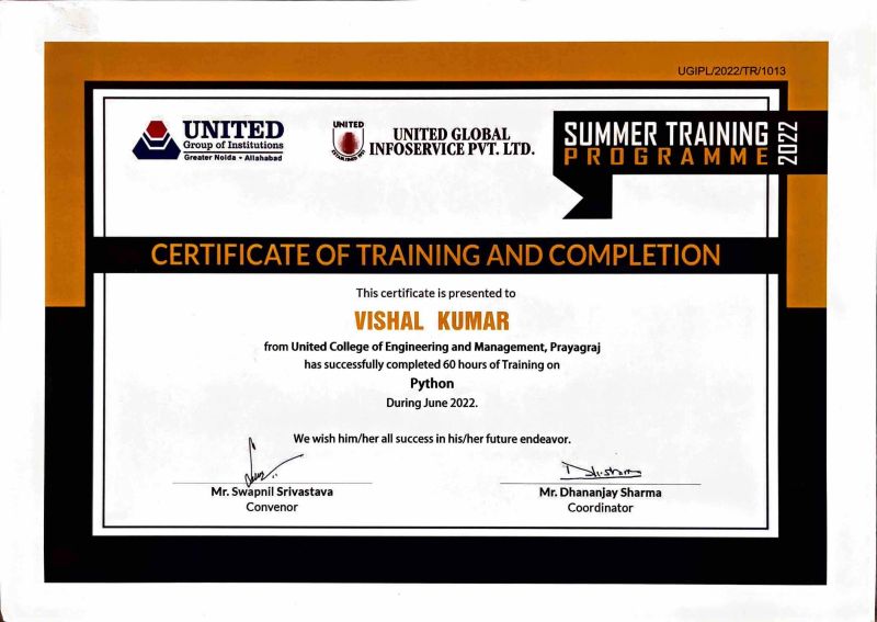 Vishal Kumar on LinkedIn: #python #programming #learning Vishal Kumar on LinkedIn: #python #programming #learning