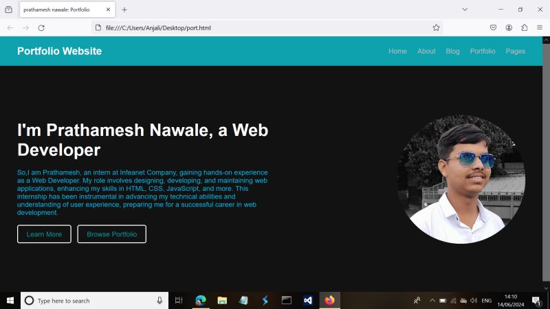 Prathamesh Nawale on LinkedIn: ⚜ The portfolio website for Prathamesh ... Prathamesh Nawale on LinkedIn: ⚜ The portfolio website for Prathamesh ...