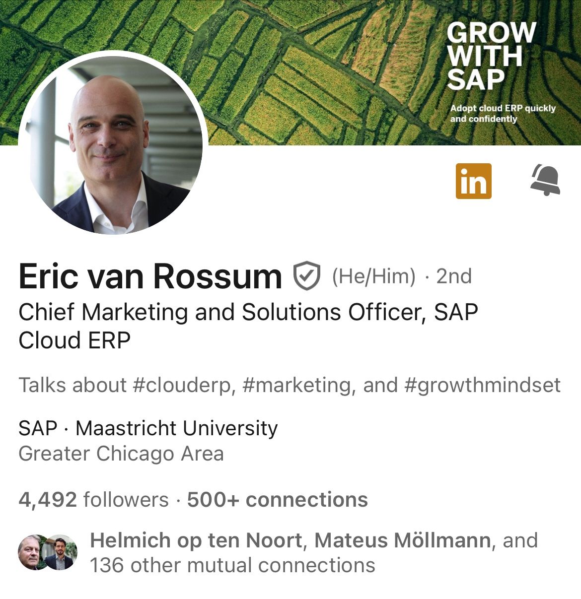 Wouter van Heddeghem on LinkedIn: Follow Eric van Rossum Wouter van Heddeghem on LinkedIn: Follow Eric van Rossum
