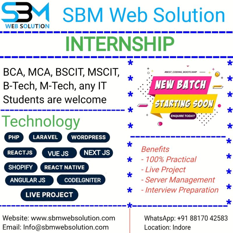 SBM Web Solution on LinkedIn: #internship #coder #code #coding # ... SBM Web Solution on LinkedIn: #internship #coder #code #coding # ...