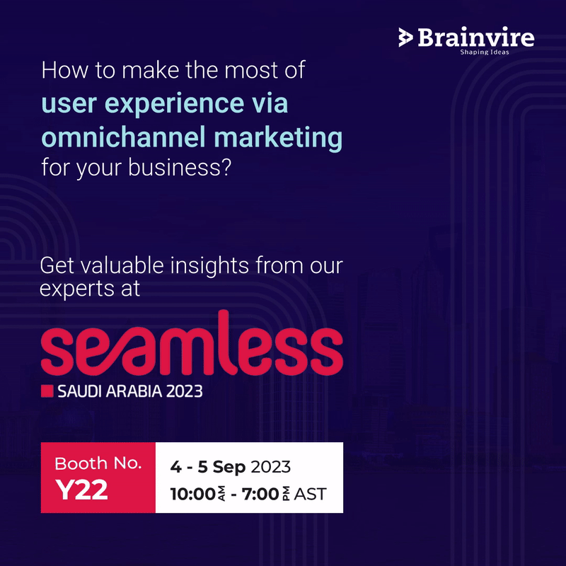 Kalarav Vasavada on LinkedIn: Meet Brainvire at Seamless Saudi Arabia ... Kalarav Vasavada on LinkedIn: Meet Brainvire at Seamless Saudi Arabia ...