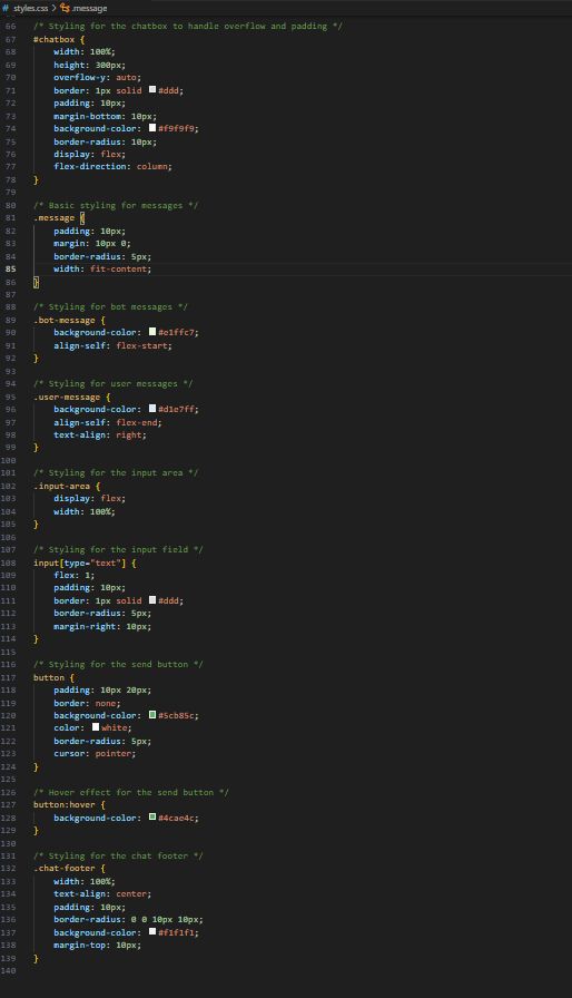 Dr. Fatma Ben Mesmia Chaabouni on LinkedIn: #coding #chatbot #html #css ... Dr. Fatma Ben Mesmia Chaabouni on LinkedIn: #coding #chatbot #html #css ...