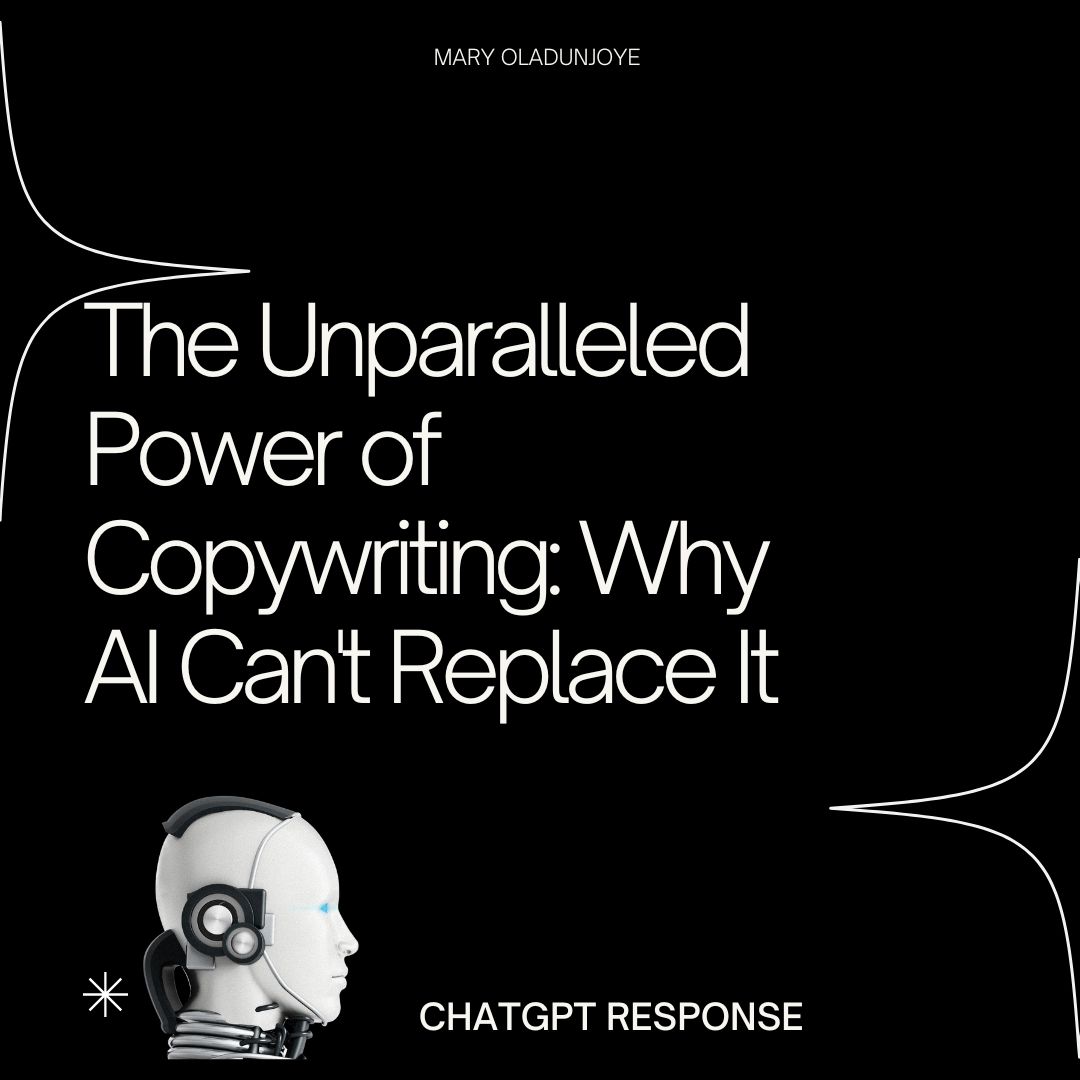 Mary Oladunjoye on LinkedIn: Response from ChatGPT... Introduction ... Mary Oladunjoye on LinkedIn: Response from ChatGPT... Introduction ...