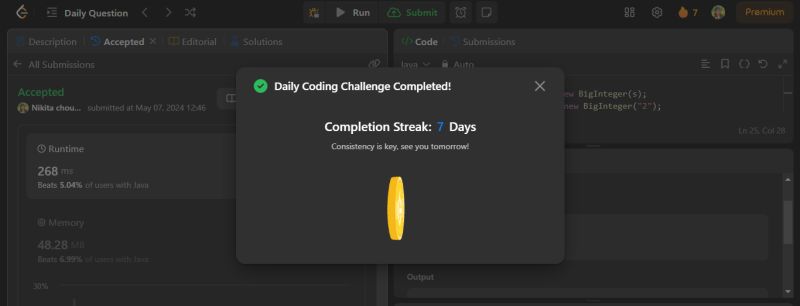 Nikita chouhan on LinkedIn: #leetcode #maychallenge #algorithm # ... Nikita chouhan on LinkedIn: #leetcode #maychallenge #algorithm # ...