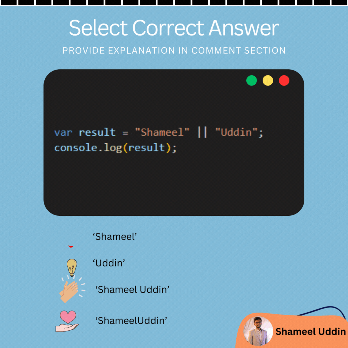 Shameel Uddin 🇵🇸 on LinkedIn: #javascript #typescript #react #reactjs # ... Shameel Uddin 🇵🇸 on LinkedIn: #javascript #typescript #react #reactjs # ...