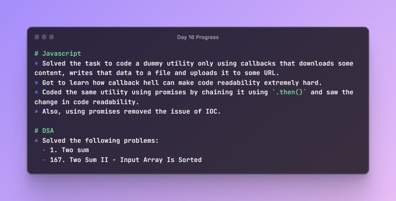 Parth Maru on LinkedIn: 🎯 Day 16 Progress Completed the hands on coding ... Parth Maru on LinkedIn: 🎯 Day 16 Progress Completed the hands on coding ...