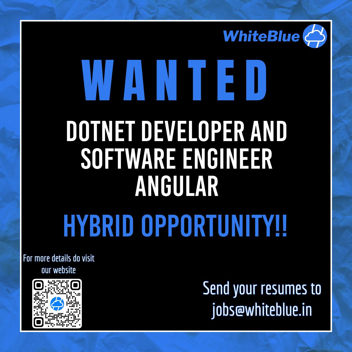 WhiteBlue Cloud Services on LinkedIn: #dotnetdeveloper #aspdotnet # ... WhiteBlue Cloud Services on LinkedIn: #dotnetdeveloper #aspdotnet # ...