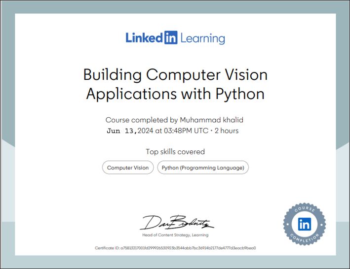 Muhammad khalid on LinkedIn: #building_computer_vision_applications ... Muhammad khalid on LinkedIn: #building_computer_vision_applications ...