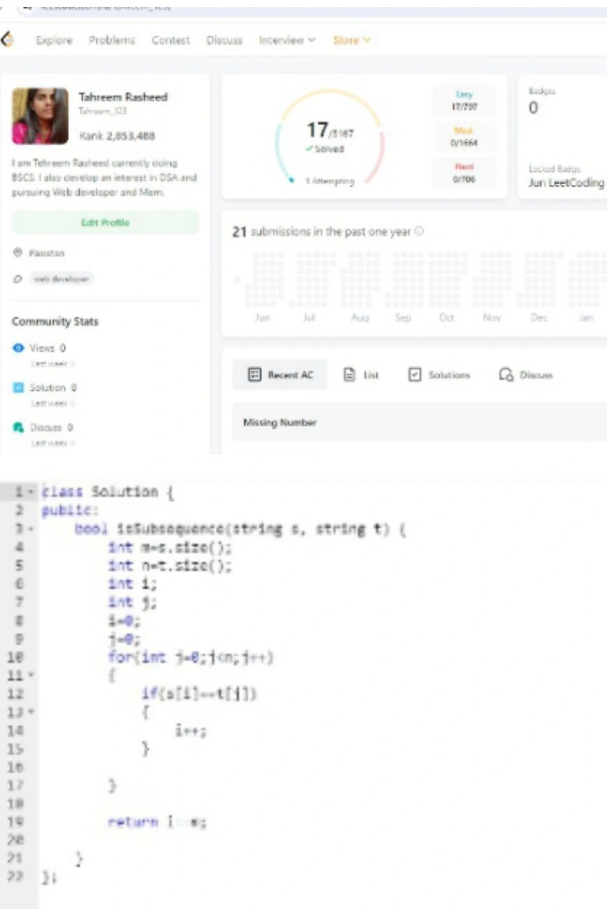 Tahreem Rasheed on LinkedIn: #leetcode #problemsolving # ... Tahreem Rasheed on LinkedIn: #leetcode #problemsolving # ...