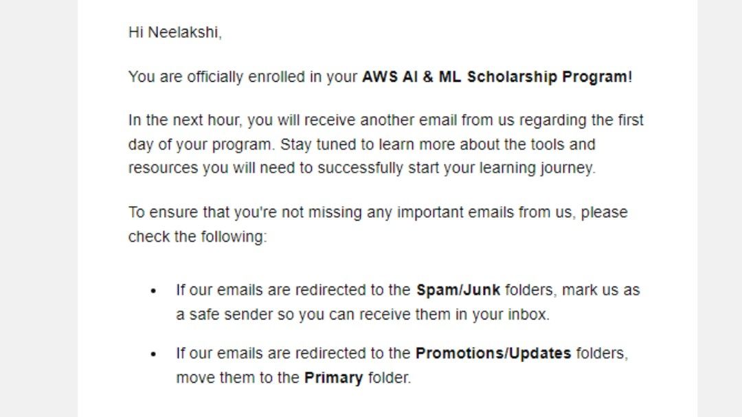 Neelakshi Choudhary on LinkedIn: #ai #python #aws #udacity # ... Neelakshi Choudhary on LinkedIn: #ai #python #aws #udacity # ...