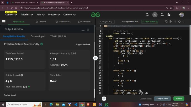 Kripanshu Gupta on LinkedIn: #potd #geekstreak2024 Kripanshu Gupta on LinkedIn: #potd #geekstreak2024