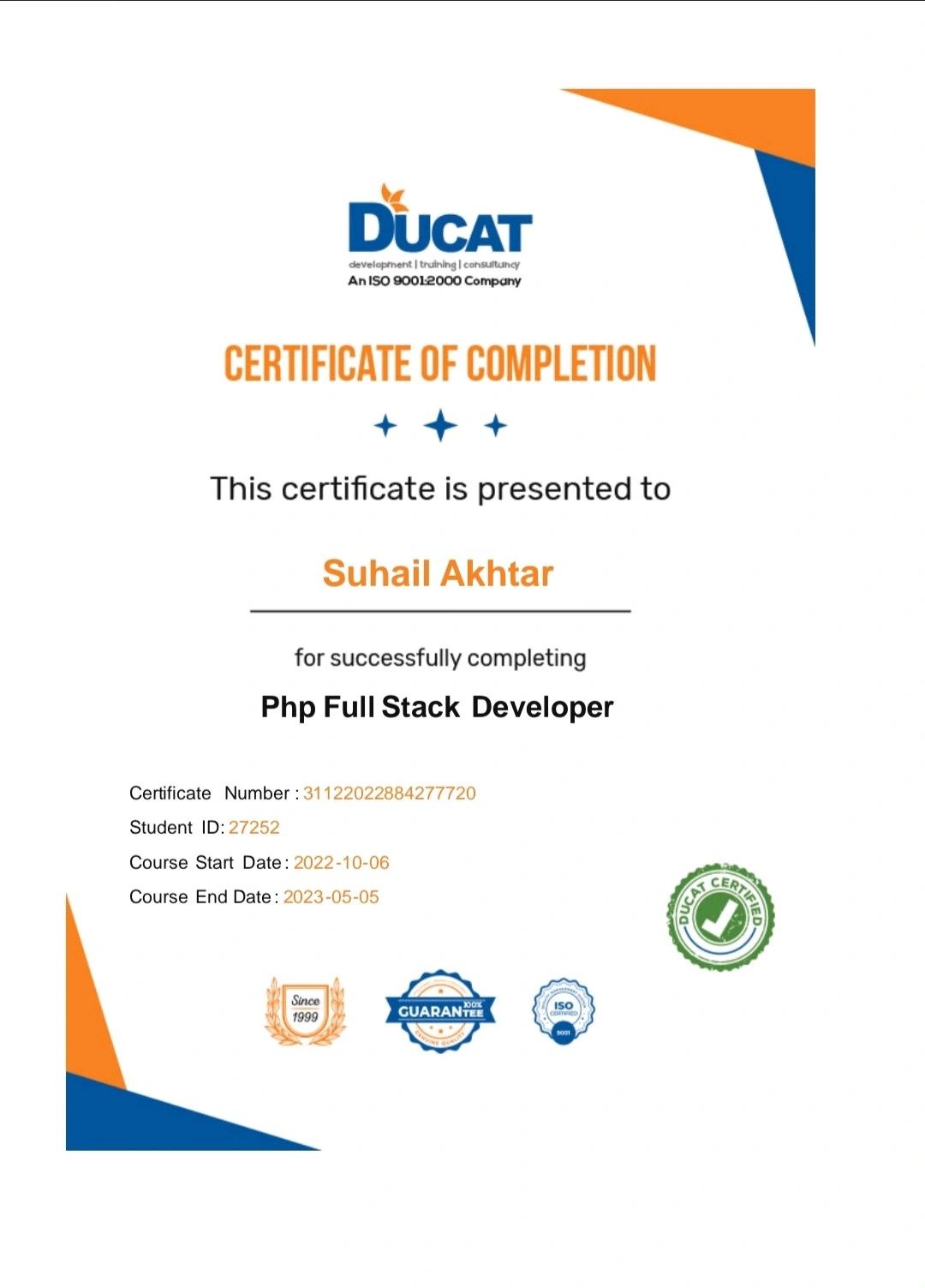 Suhail Akhtar on LinkedIn: #ducat #php #ducatindia #fullstackdeveloper ... Suhail Akhtar on LinkedIn: #ducat #php #ducatindia #fullstackdeveloper ...
