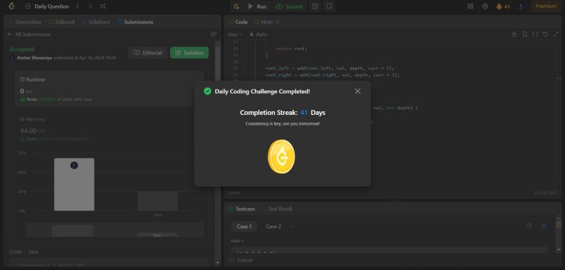 Akshar Bhesaniya on LinkedIn: #leetcode #java #binarytree #dfs #bfs # ... Akshar Bhesaniya on LinkedIn: #leetcode #java #binarytree #dfs #bfs # ...