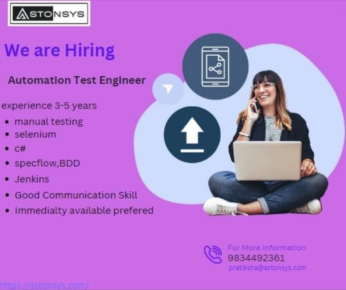 Astonsys on LinkedIn: #selenium #java #manual #c #bdd #automation Astonsys on LinkedIn: #selenium #java #manual #c #bdd #automation