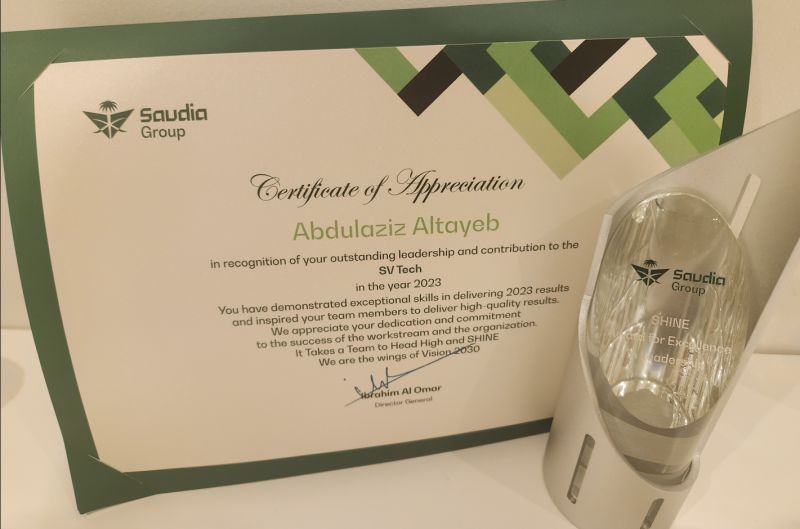 Abdulaziz Altayeb , MSc, CSCP , PMP on LinkedIn: #leadership #saudia ... Abdulaziz Altayeb , MSc, CSCP , PMP on LinkedIn: #leadership #saudia ...