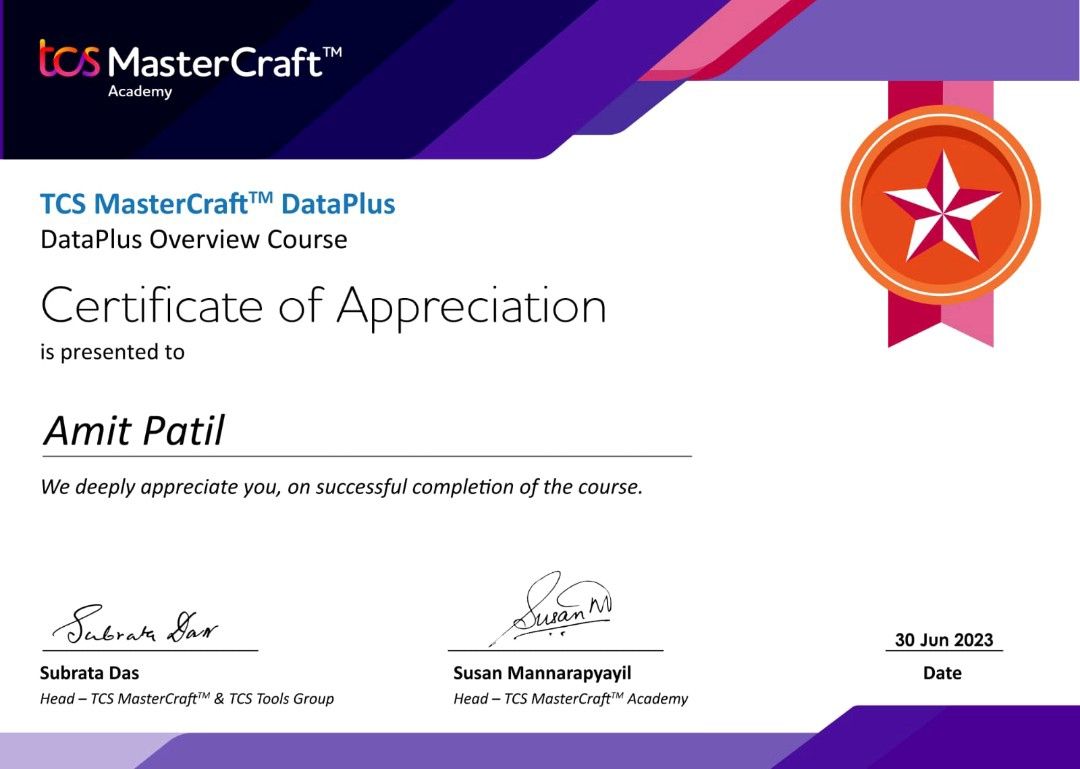 Amit Patil on LinkedIn: #opportunity #datamanagement #tcsion Amit Patil on LinkedIn: #opportunity #datamanagement #tcsion
