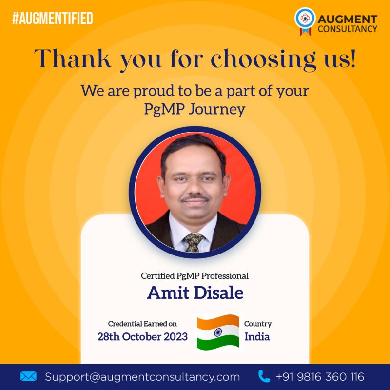 Amit Disale, PgMP® PMP® on LinkedIn: Thanks Sanjeev Kumar PfMP®, PgMP ... Amit Disale, PgMP® PMP® on LinkedIn: Thanks Sanjeev Kumar PfMP®, PgMP ...