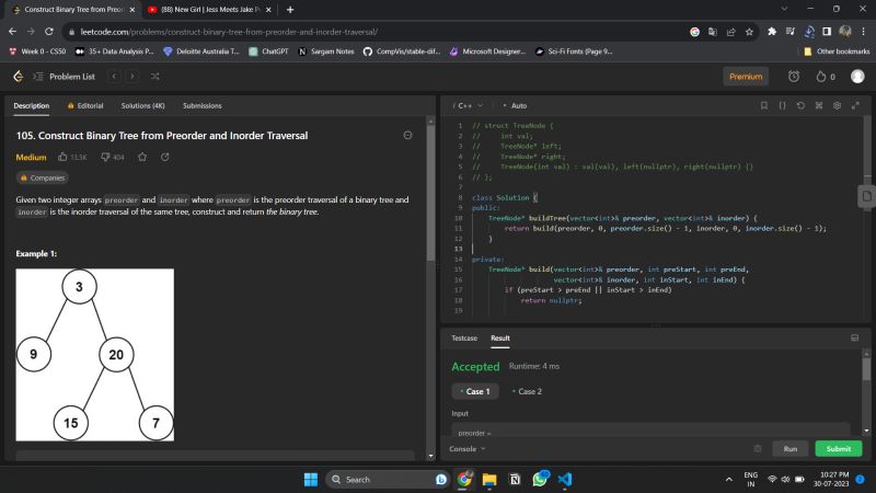 Bhargav Patki on LinkedIn: #100daysofcode #github #cpp #leetcode #trees ... Bhargav Patki on LinkedIn: #100daysofcode #github #cpp #leetcode #trees ...