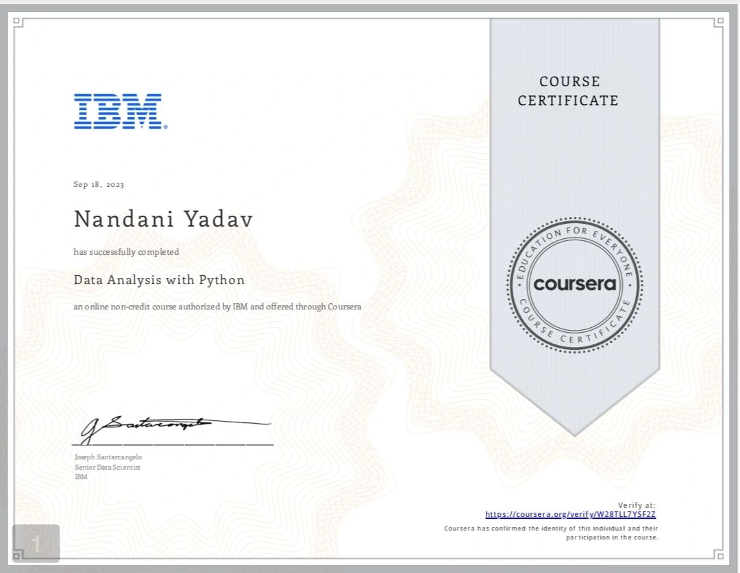 Nandani Yadav on LinkedIn: #coursera Nandani Yadav on LinkedIn: #coursera