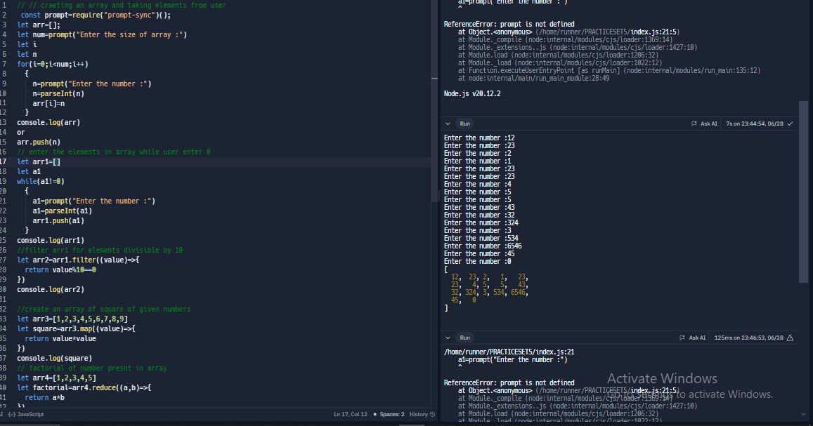 Harsimran Singh on LinkedIn: Today learnt array mapping ,filtering ... Harsimran Singh on LinkedIn: Today learnt array mapping ,filtering ...