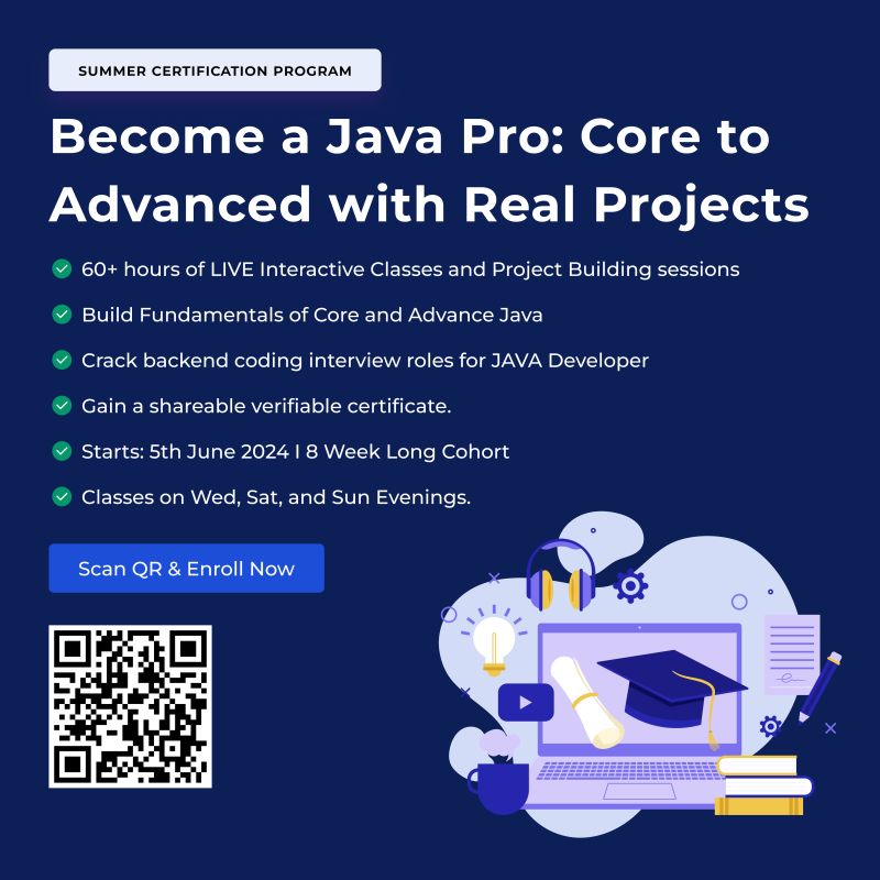 Programming Pathshala on LinkedIn: #javaprogramming #javadeveloper # ... Programming Pathshala on LinkedIn: #javaprogramming #javadeveloper # ...
