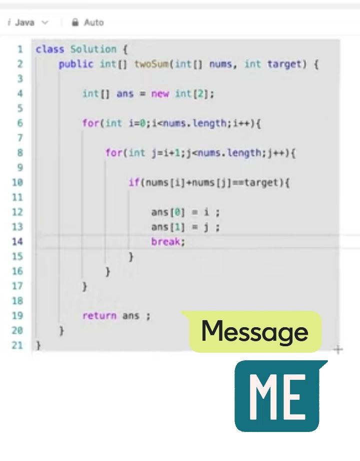 Praveen Rana on LinkedIn: This is Leet Code Two sum array problem ... Praveen Rana on LinkedIn: This is Leet Code Two sum array problem ...