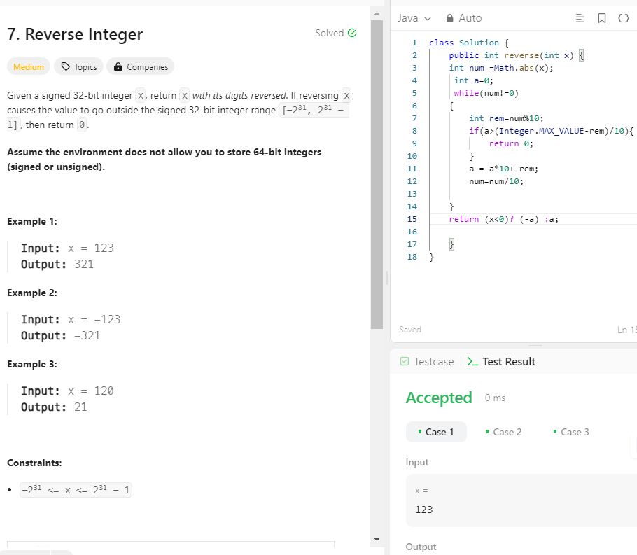 Adarsh Suman on LinkedIn: #day70 #leetcode7 #coding #leetcode # ... Adarsh Suman on LinkedIn: #day70 #leetcode7 #coding #leetcode # ...