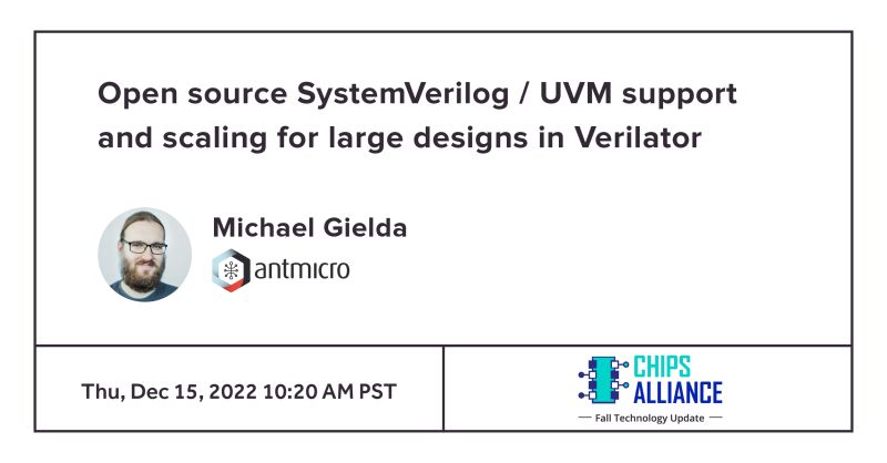 Antmicro on LinkedIn: #opensource #verilator #verilator #systemverilog Antmicro on LinkedIn: #opensource #verilator #verilator #systemverilog