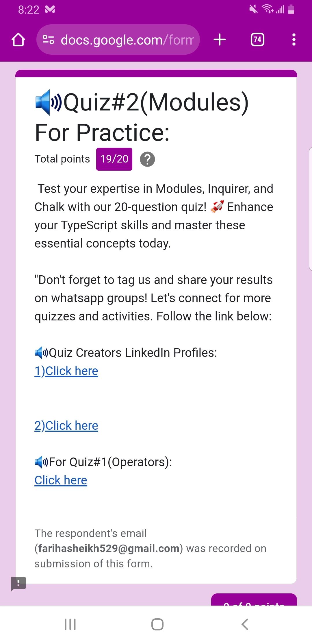Fariha Shiekh posted on LinkedIn Fariha Shiekh posted on LinkedIn