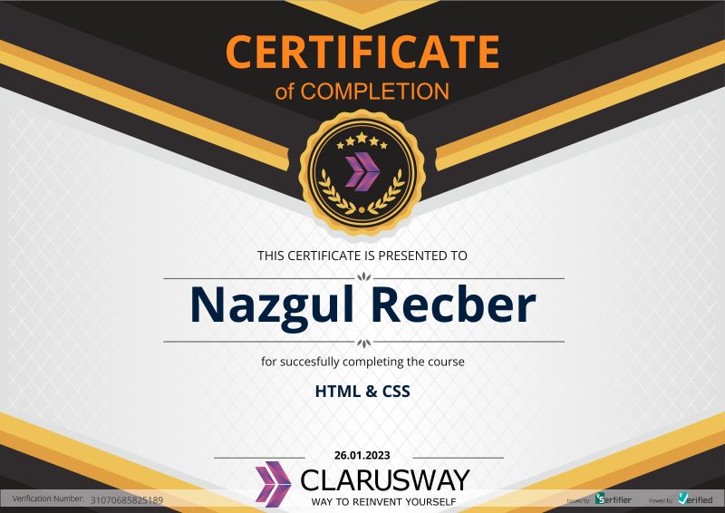 Nazgül R. on LinkedIn: HTML & CSS 😊 Nazgül R. on LinkedIn: HTML & CSS 😊