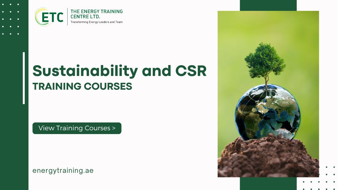 The Energy Training Centre on LinkedIn: Sustainability and CSR Training ... The Energy Training Centre on LinkedIn: Sustainability and CSR Training ...