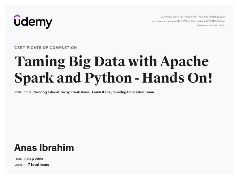 Anas Al-Ibraheem on LinkedIn: #bigdata #apachespark #python Anas Al-Ibraheem on LinkedIn: #bigdata #apachespark #python