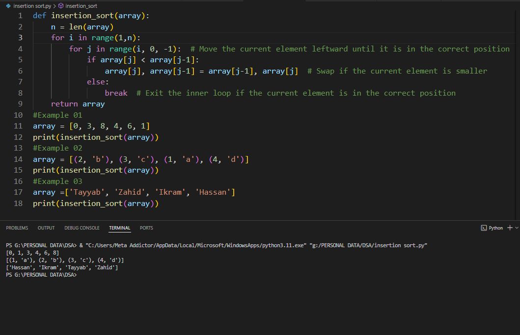 MUHAMMAD TAYYAB on LinkedIn: #dsa #programming #python #selflearning MUHAMMAD TAYYAB on LinkedIn: #dsa #programming #python #selflearning