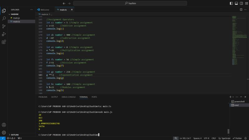 Hashim Ali on LinkedIn: Assignment operators: Assignment… Hashim Ali on LinkedIn: Assignment operators: Assignment…
