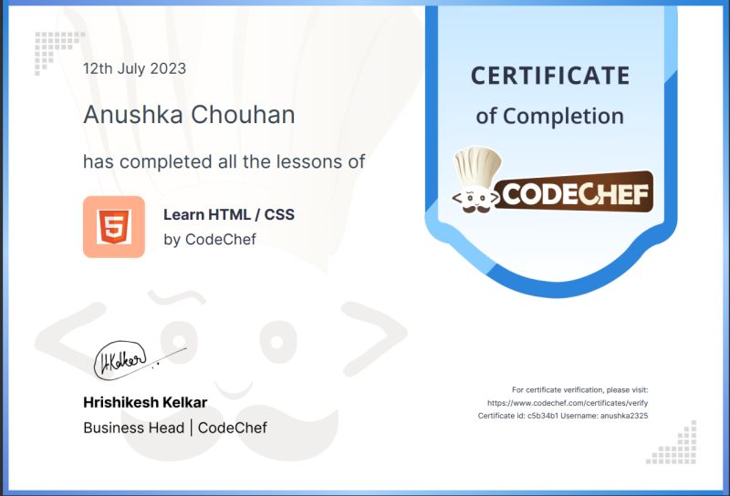Anushka Chouhan on LinkedIn: #coding #codingninjas #htmlcss # ... Anushka Chouhan on LinkedIn: #coding #codingninjas #htmlcss # ...