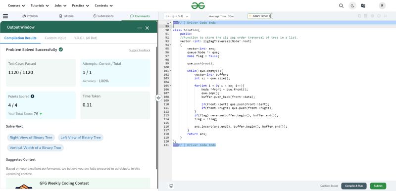 Rounak Agrahari on LinkedIn: #geeksforgeeks #100daysofcodingchallenge # ... Rounak Agrahari on LinkedIn: #geeksforgeeks #100daysofcodingchallenge # ...