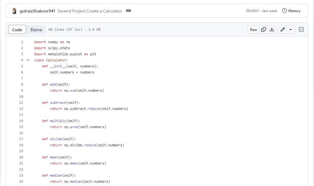 Gulraiz Shakoor on LinkedIn: In this project: 1-We create a Calculator ... Gulraiz Shakoor on LinkedIn: In this project: 1-We create a Calculator ...