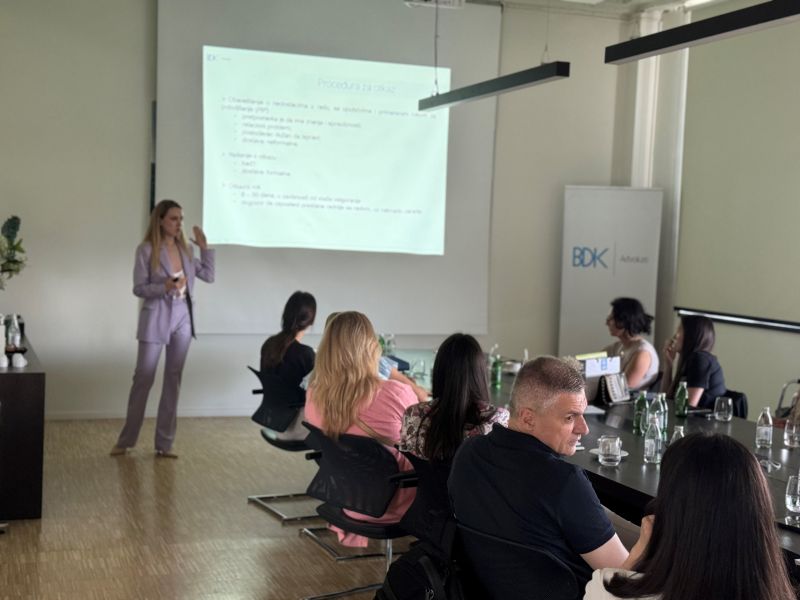 BDK Advokati on LinkedIn: Our Senior Associate Marija Gligorević held ... BDK Advokati on LinkedIn: Our Senior Associate Marija Gligorević held ...