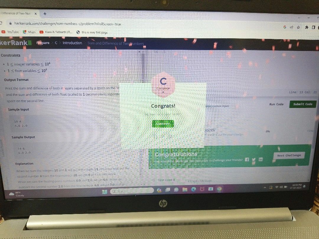 Rahul Pal on LinkedIn: #programming #cprogramming #hackerrank # ... Rahul Pal on LinkedIn: #programming #cprogramming #hackerrank # ...